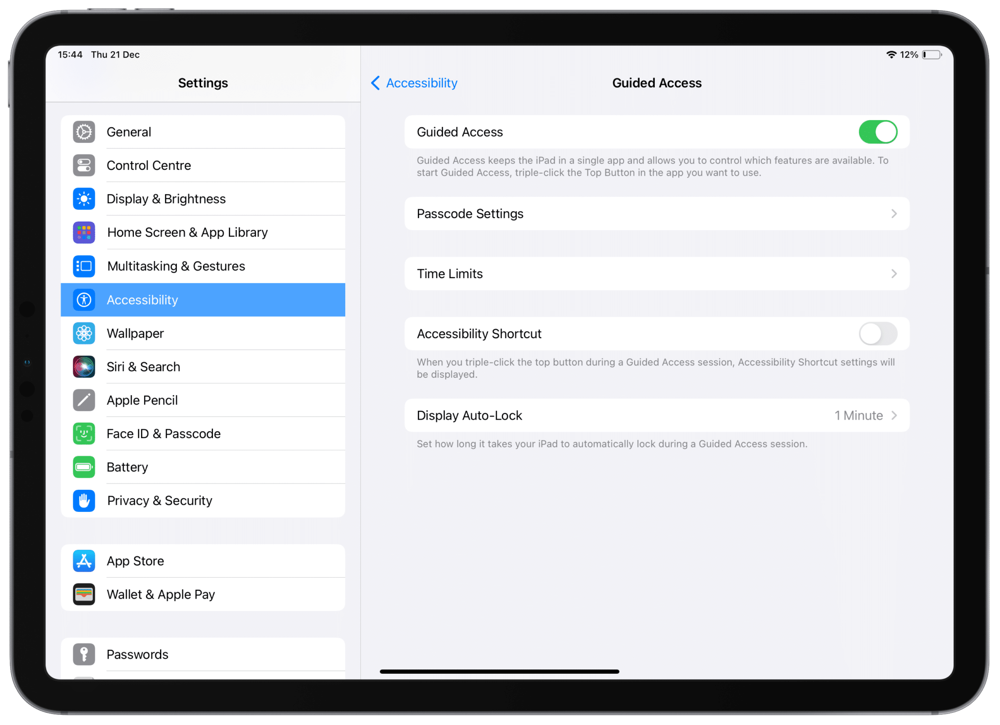 Activate iPad via Motion Sensor - HomeDevices